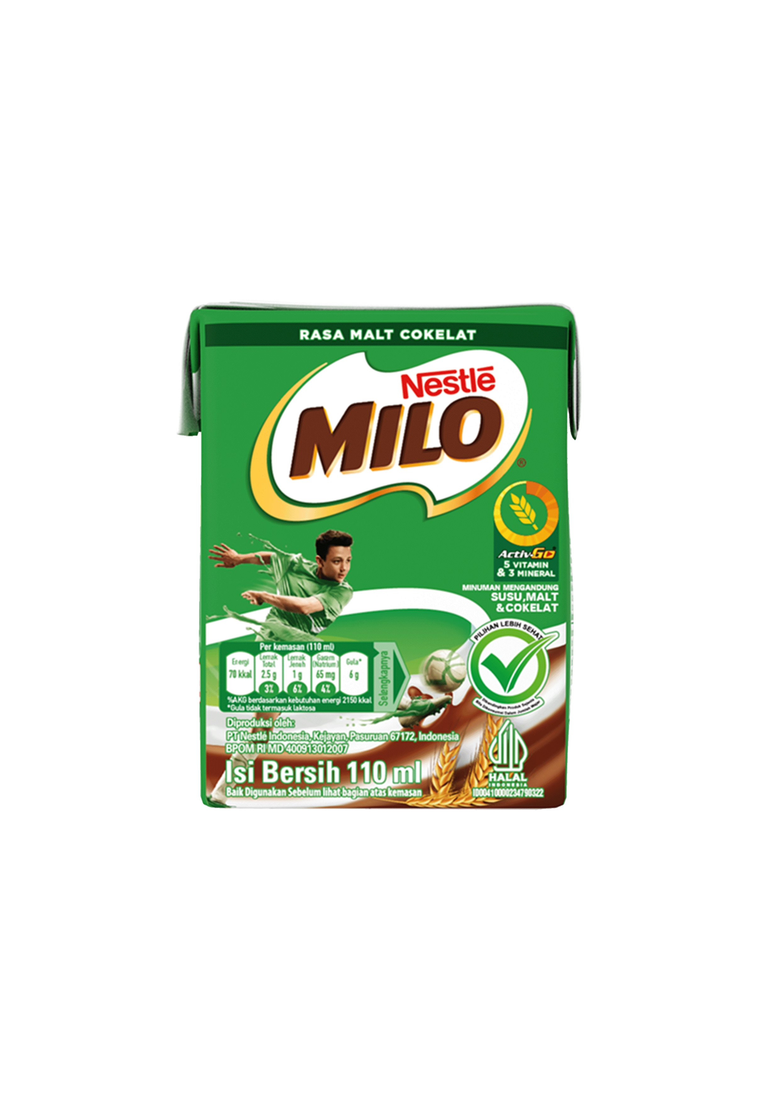 Produk Susu Milo UHT Kotak 110ml | MILO Indonesia